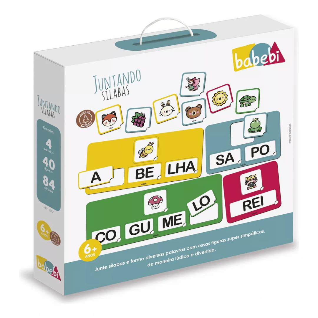 Juntando Sílabas – Liloca Brinquedos Brasília